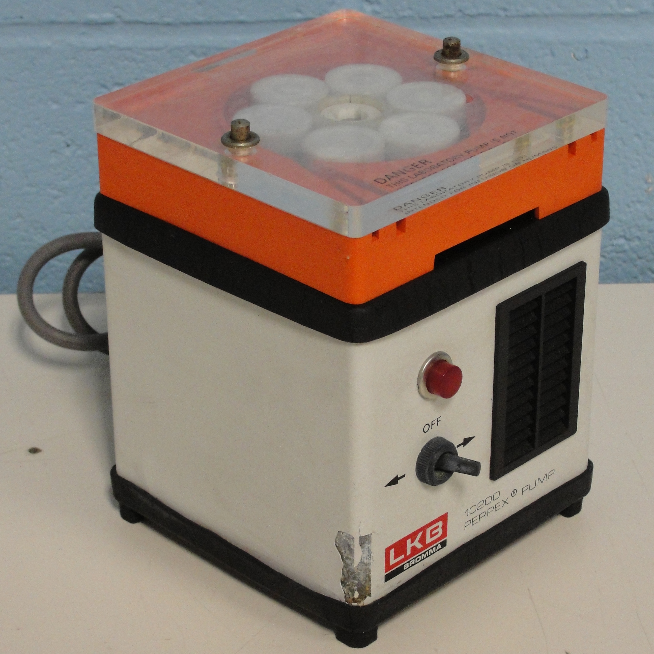 ALT ITEM: 19504 | 10200 Perspex Peristaltic Pump