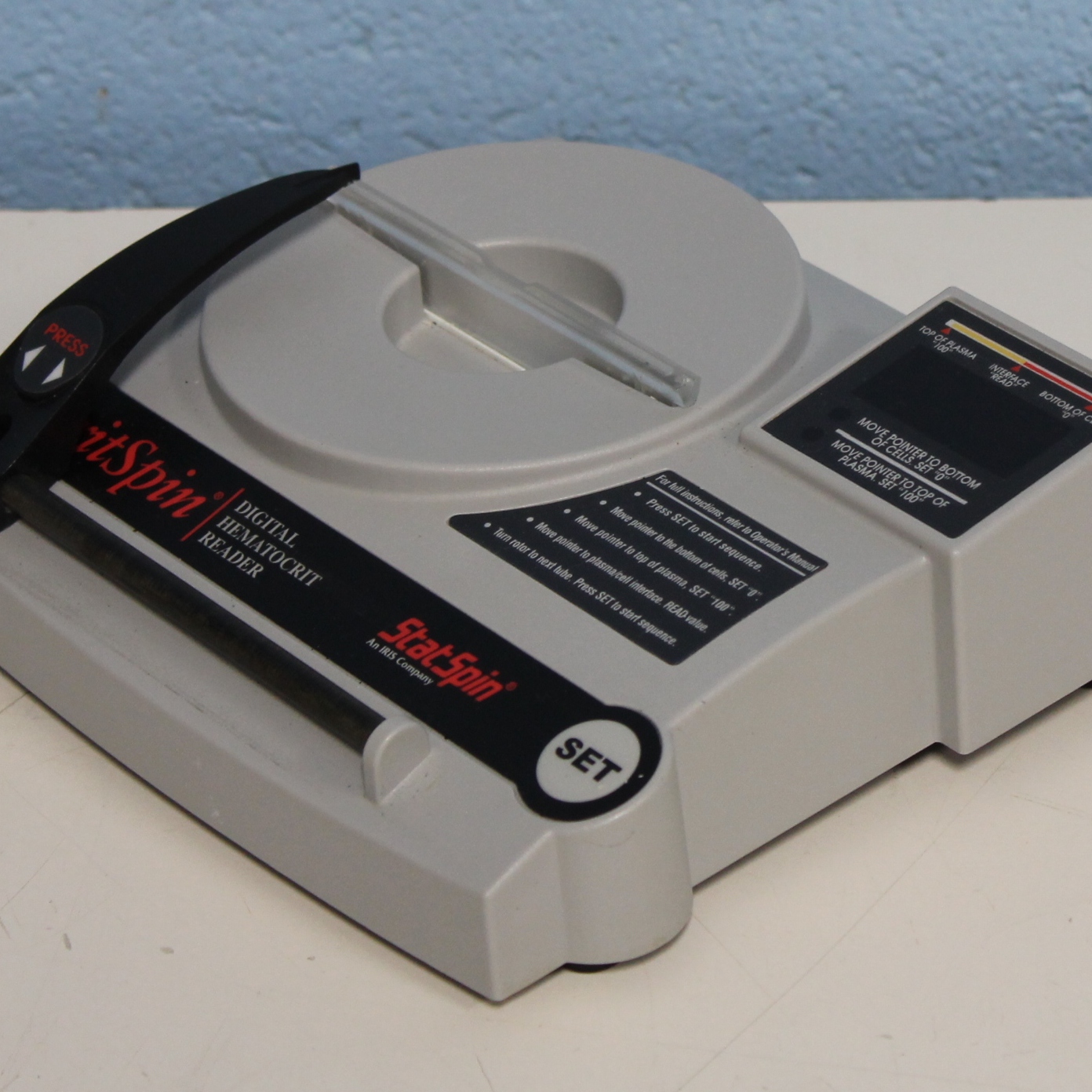 ALT ITEM: 20255 | CritSpin Digital Hematocrit Reader