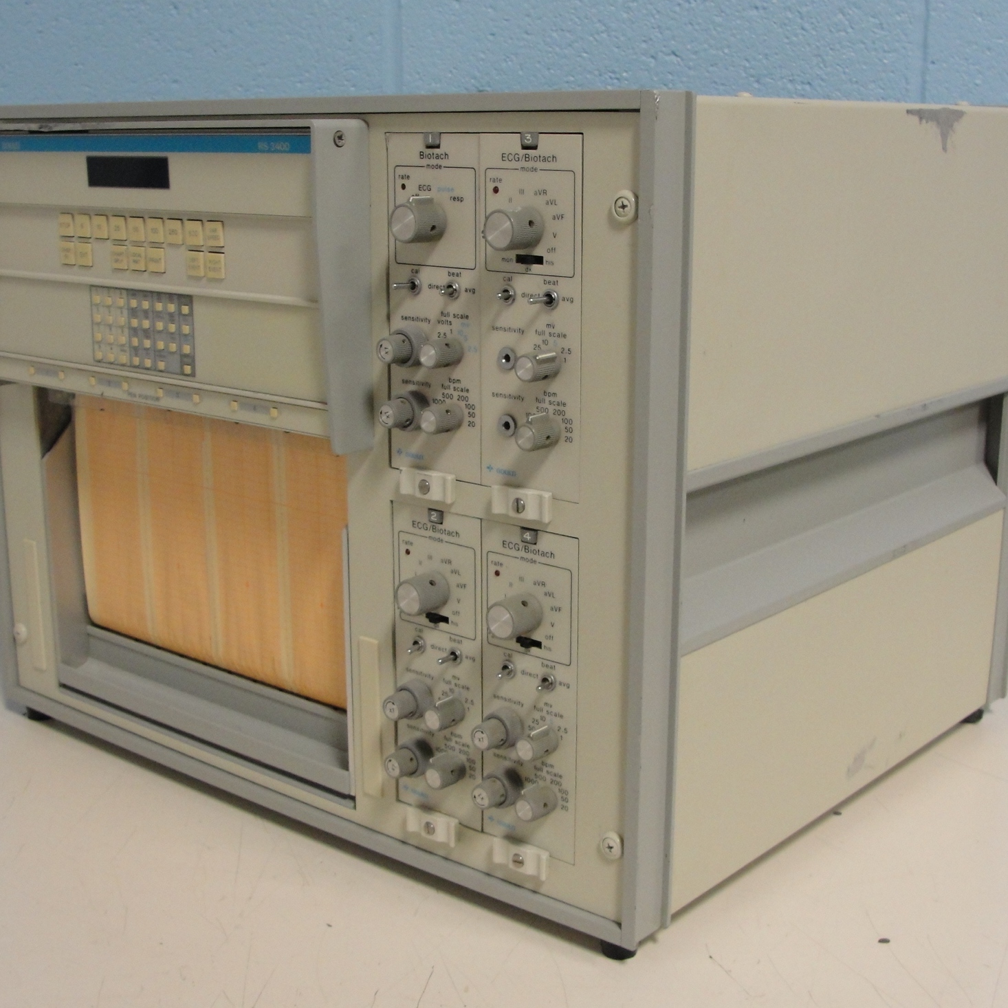 ALT ITEM: 19229 | RS-3400 4 Channel Chart Recorder